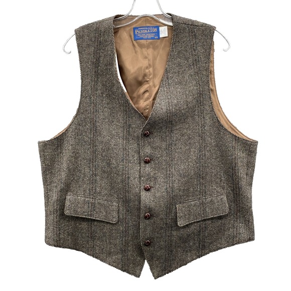 Pendleton | Suits & Blazers | Vintage Pendleton Vest Mens 44 Virgin ...